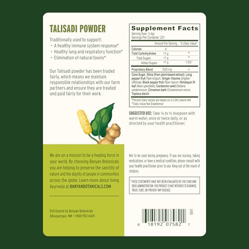 Natural lung support powder