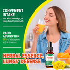 Natural lung support tincture