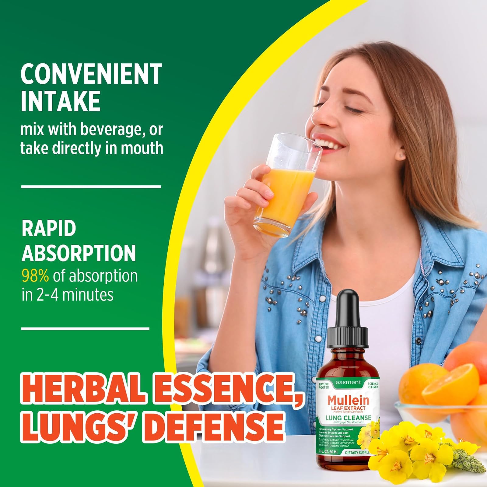 Natural lung support tincture