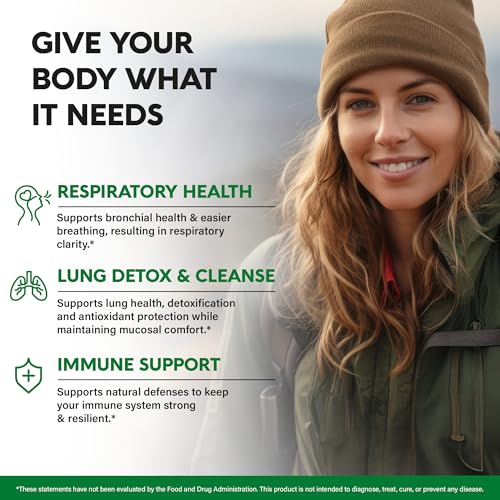 natural lung support with mullein extract