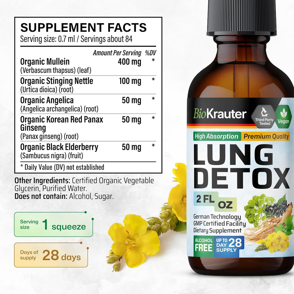natural lung support with nettle