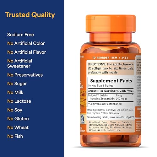 Natural lutein for healthy eyes