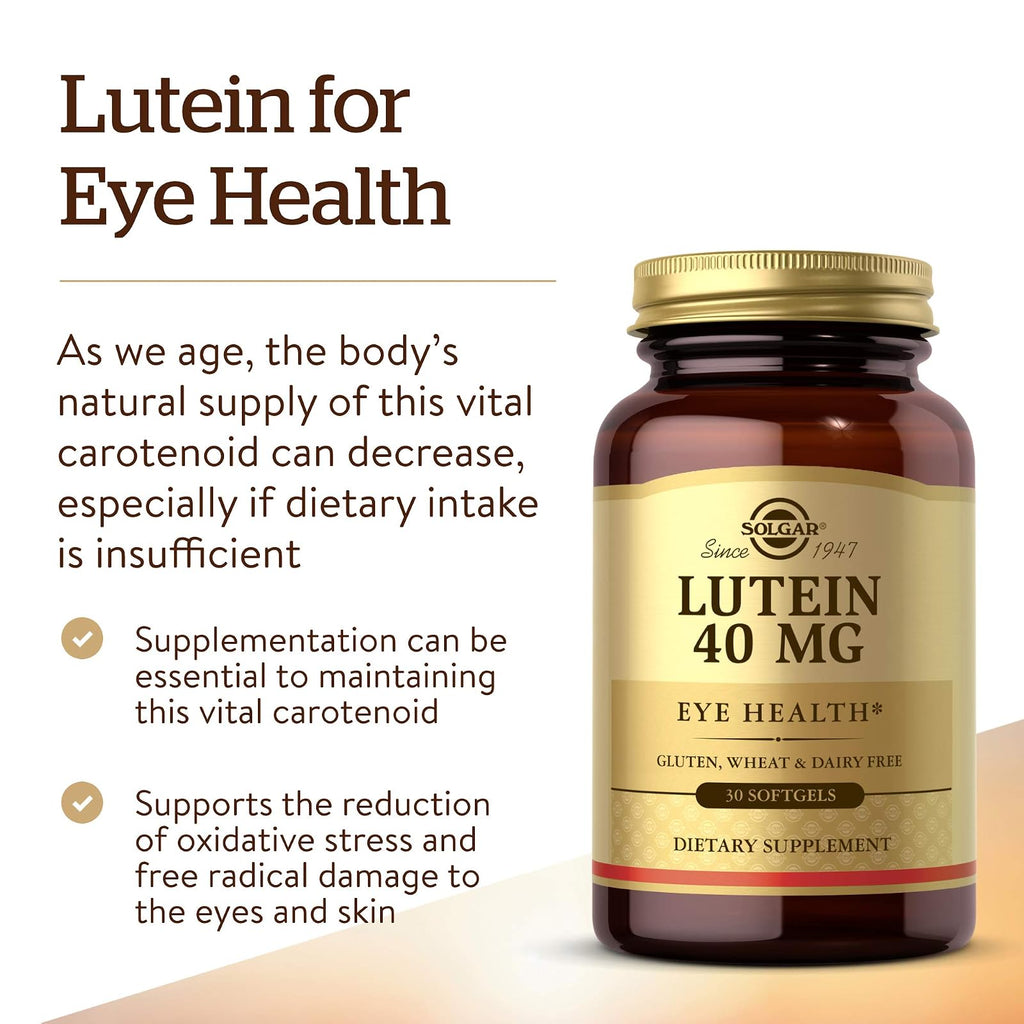 Natural lutein for vision care