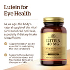 Natural lutein for vision care