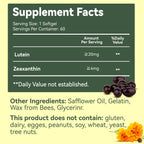natural lutein supplement for vision support