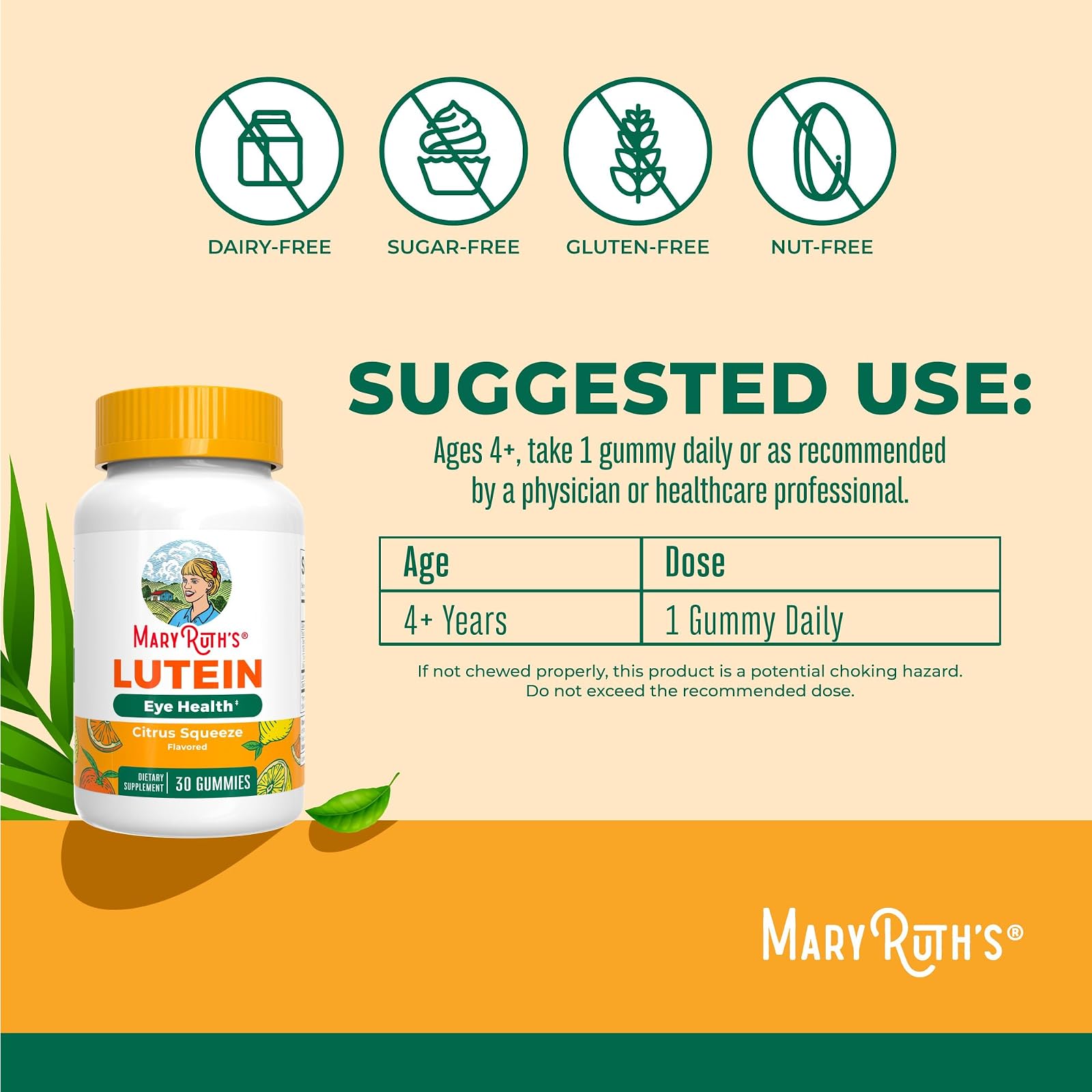 natural lutein supplement for vision