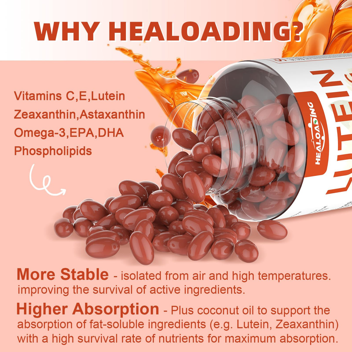 Natural Lutein & Zeaxanthin for better eyesight