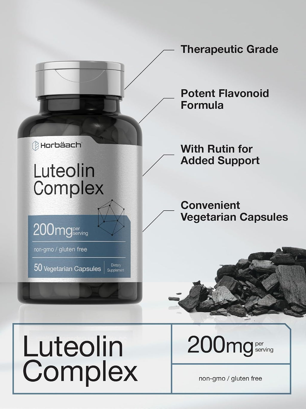 Natural luteolin for healthy inflammation