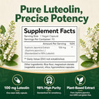 Natural luteolin for wellness