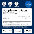 Natural lycopene supplement for health