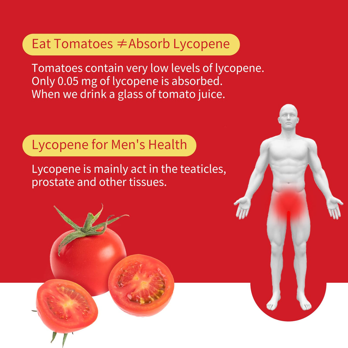 Natural lycopene supplement for wellness
