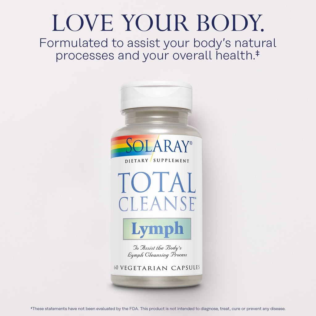 natural lymph cleanse with SOLARAY