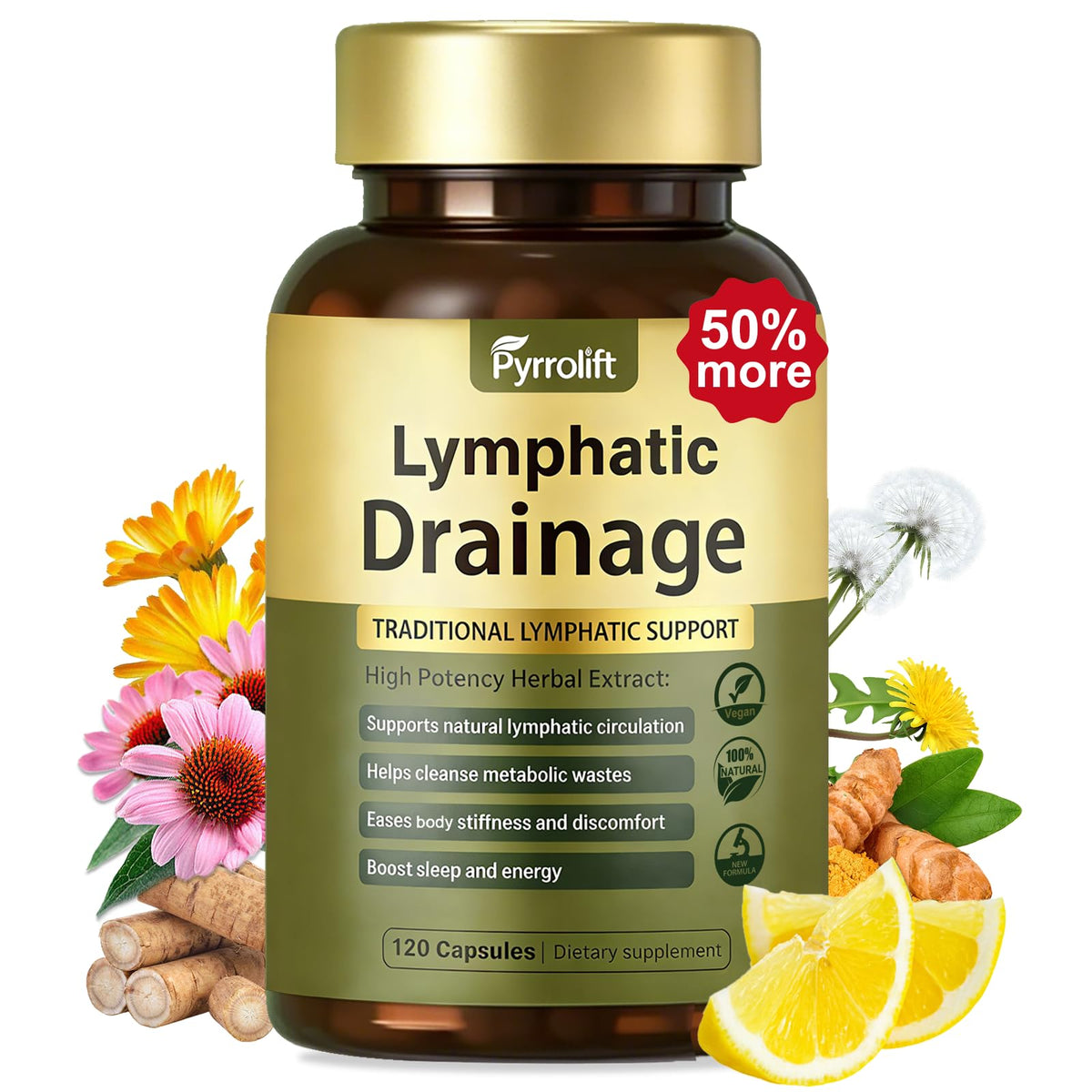 natural lymphatic drainage capsules