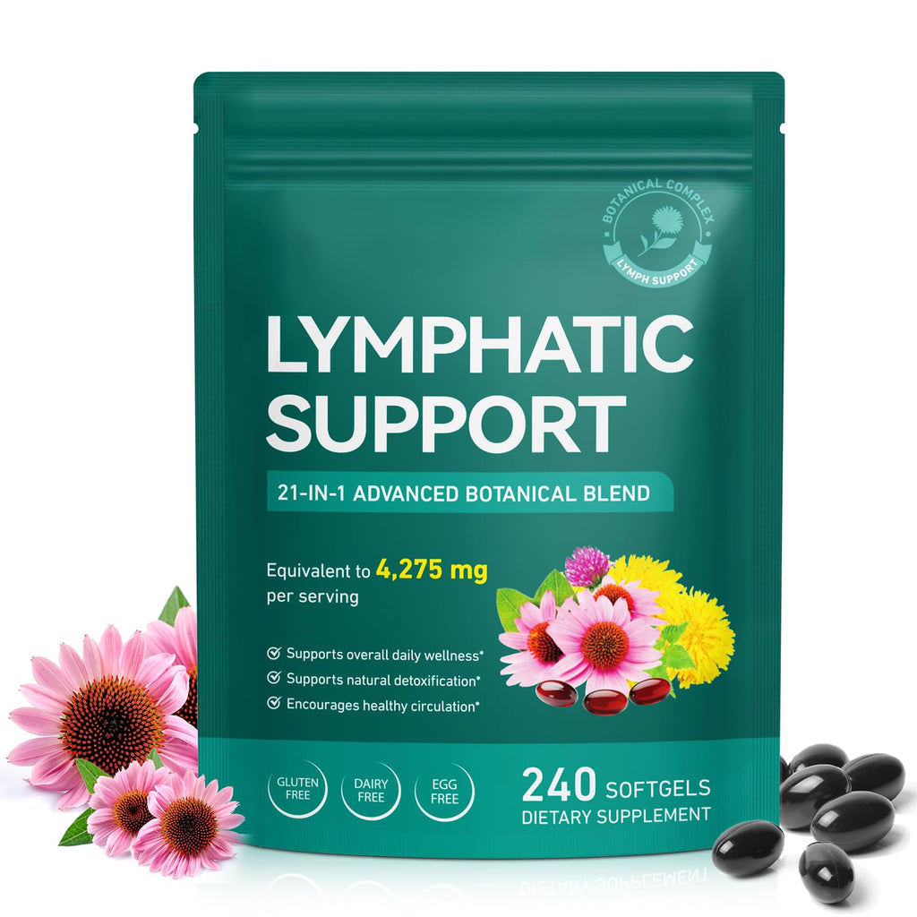 natural lymphatic drainage supplements