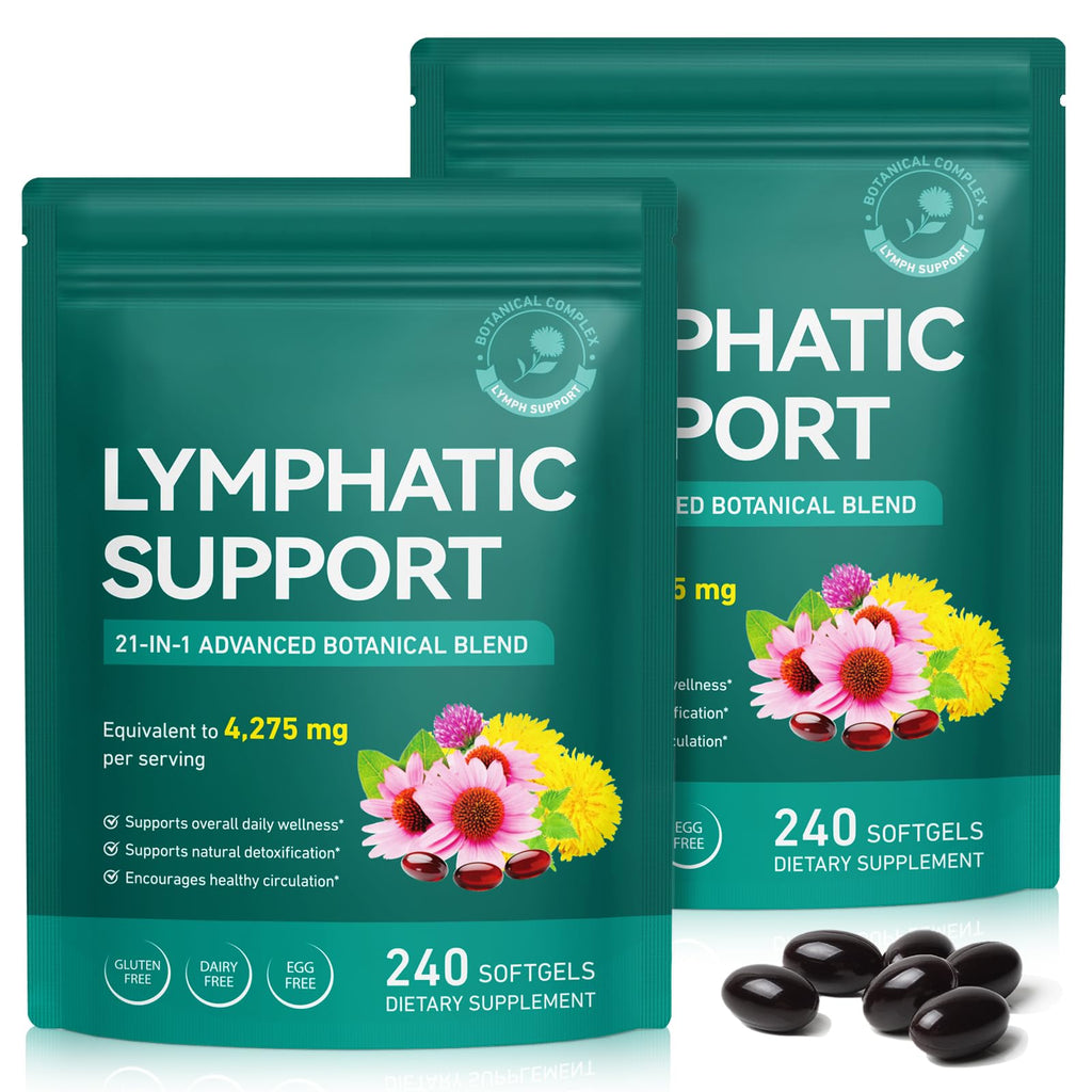 natural lymphatic drainage supplements