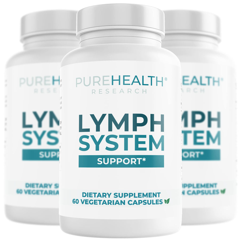 natural lymphatic drainage support capsules