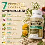 Natural lymphatic health capsules