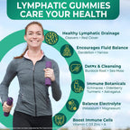 Natural lymphatic health supplement gummies