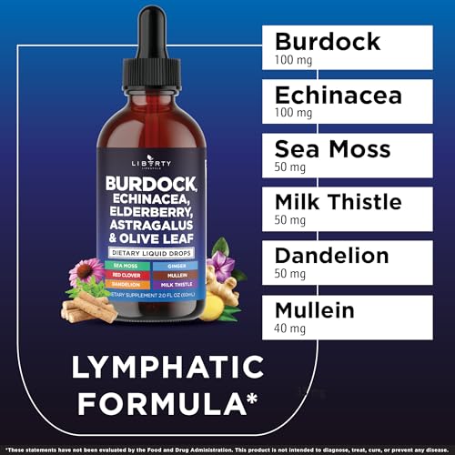 Natural lymphatic health with Echinacea