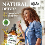 natural lymphatic support with Cleavers