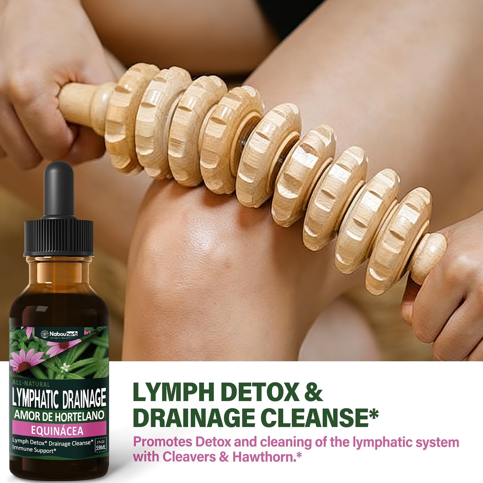 Natural lymphatic support with Cleavers
