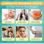 Natural lymphatic support with drops