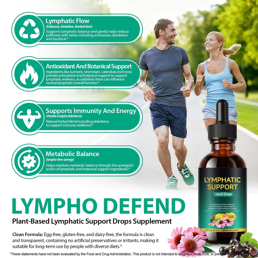 natural lymphatic support with echinacea