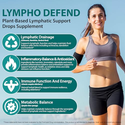Natural lymphatic support with echinacea