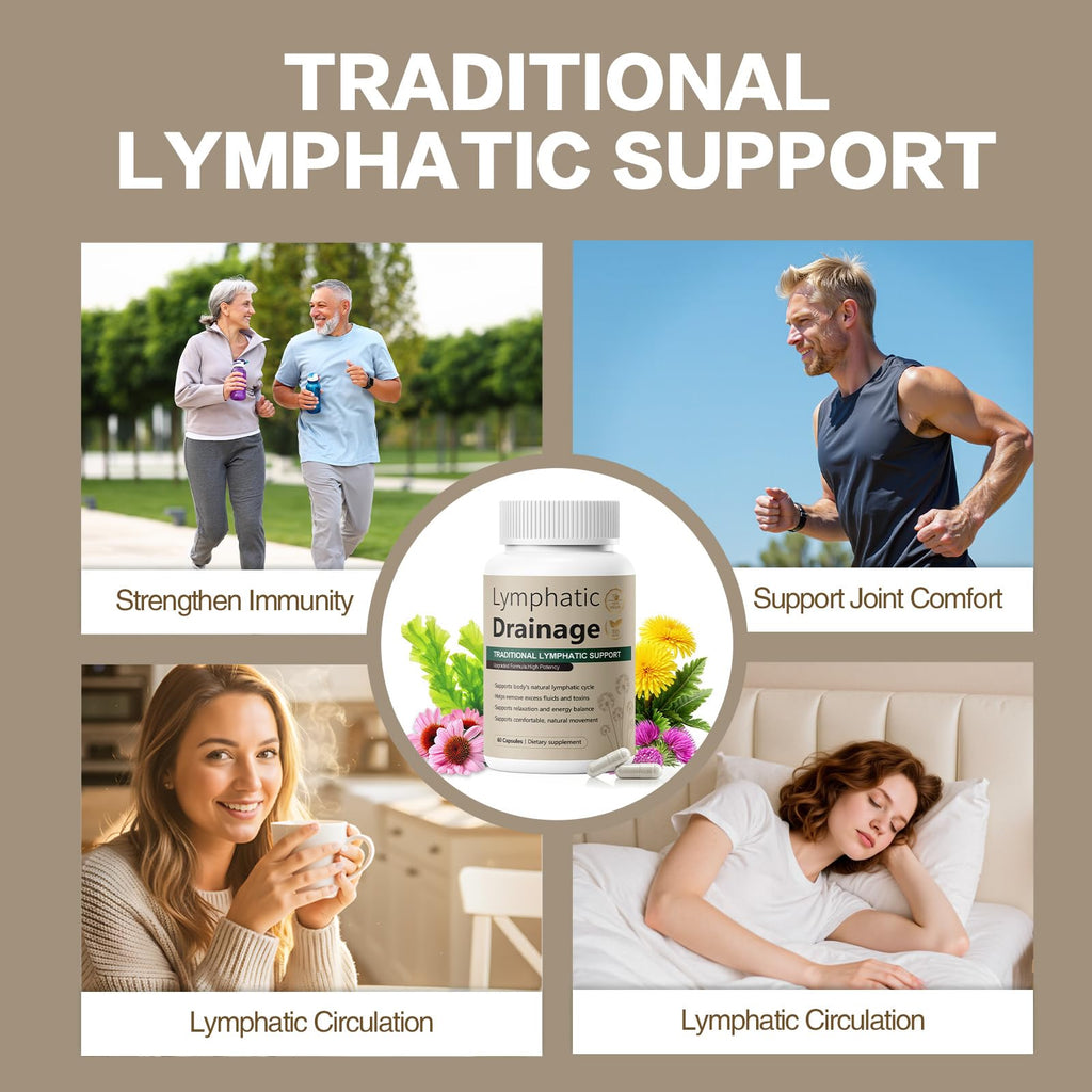 Natural lymphatic support with Vunexo