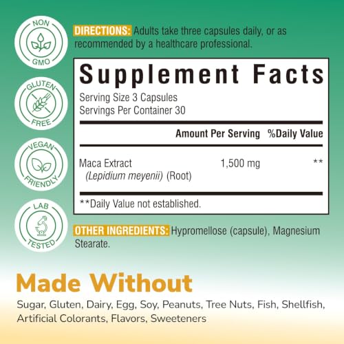 natural Maca Root for stamina
