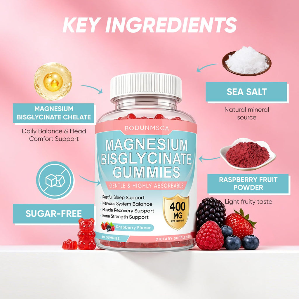 natural magnesium bisglycinate for better sleep