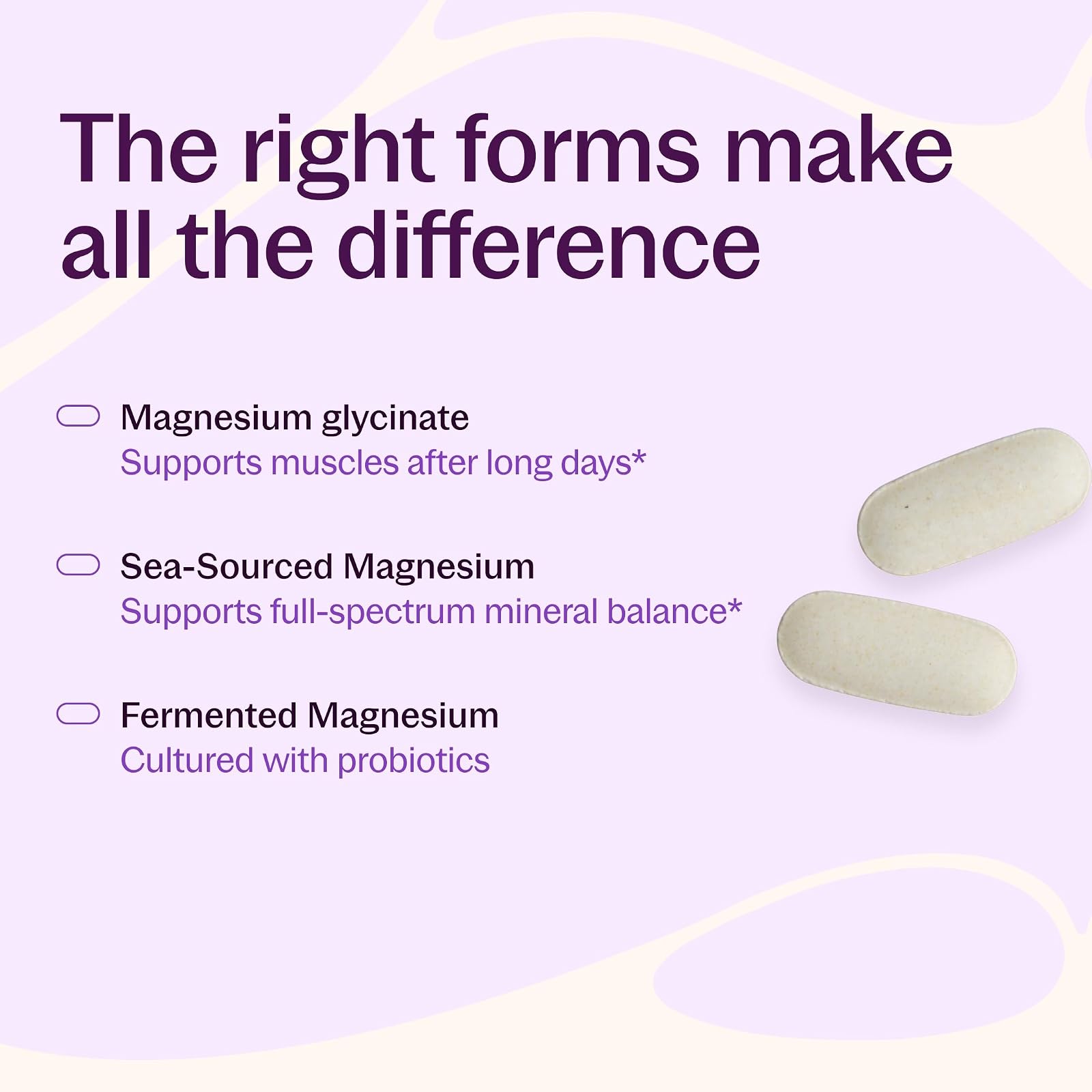 natural magnesium bisglycinate for relaxation