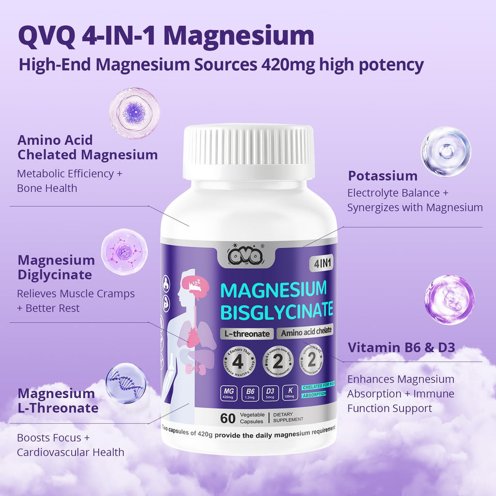 natural magnesium bisglycinate for relaxation