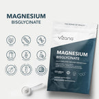 Natural magnesium bisglycinate for stress relief