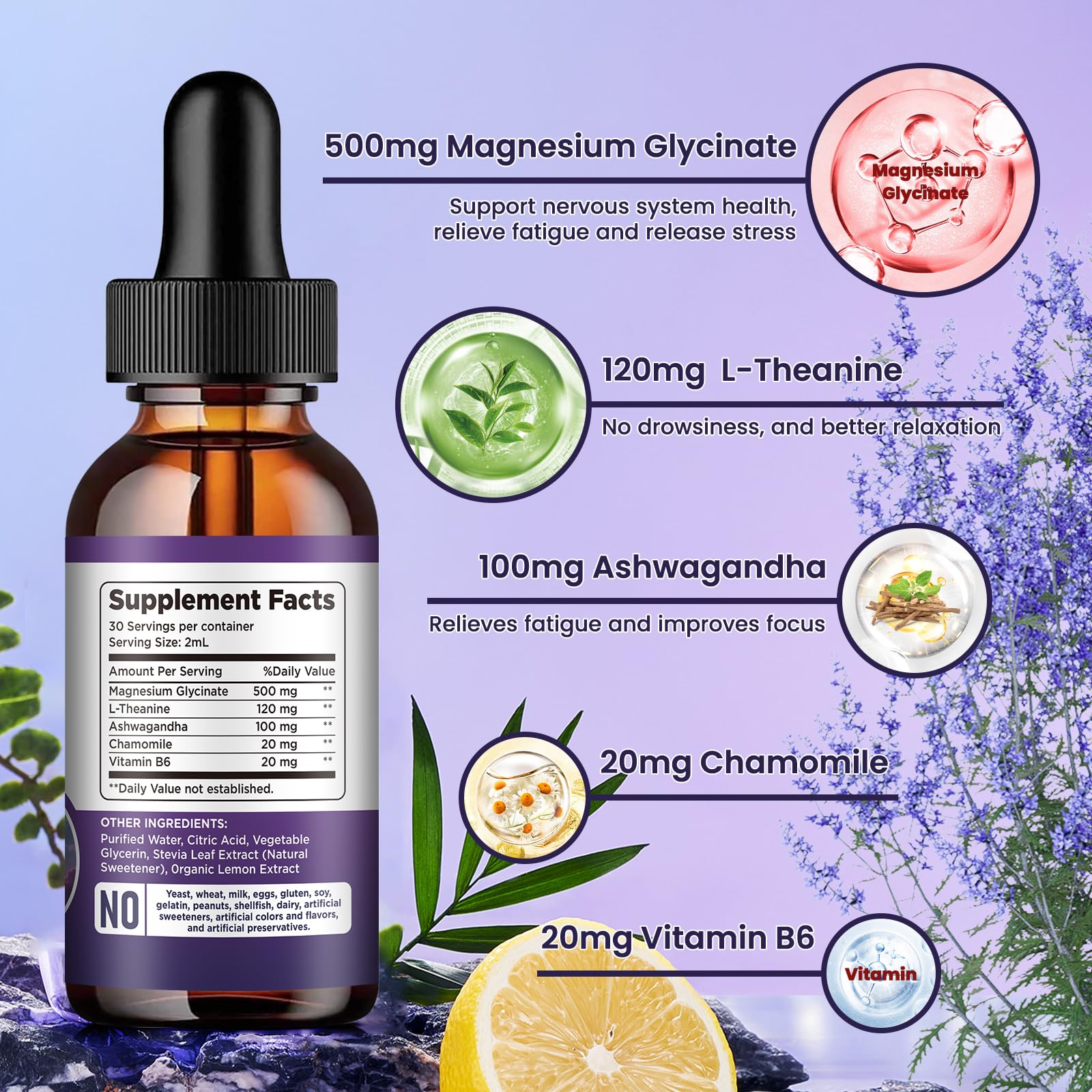 natural magnesium bisglycinate solution