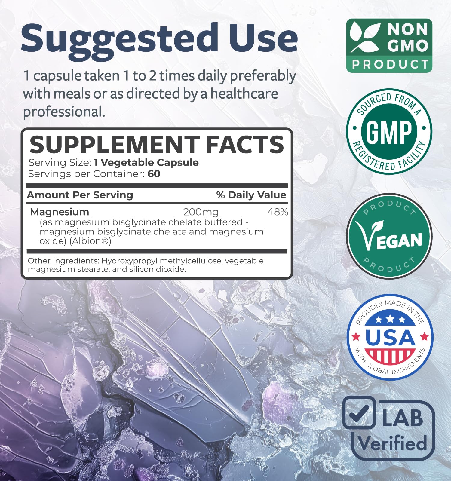 natural magnesium bisglycinate supplement benefits