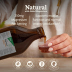 Natural magnesium bisglycinate supplement