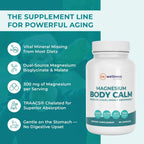 Natural magnesium bisglycinate supplement