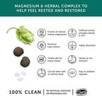 Natural magnesium bisglycinate supplement