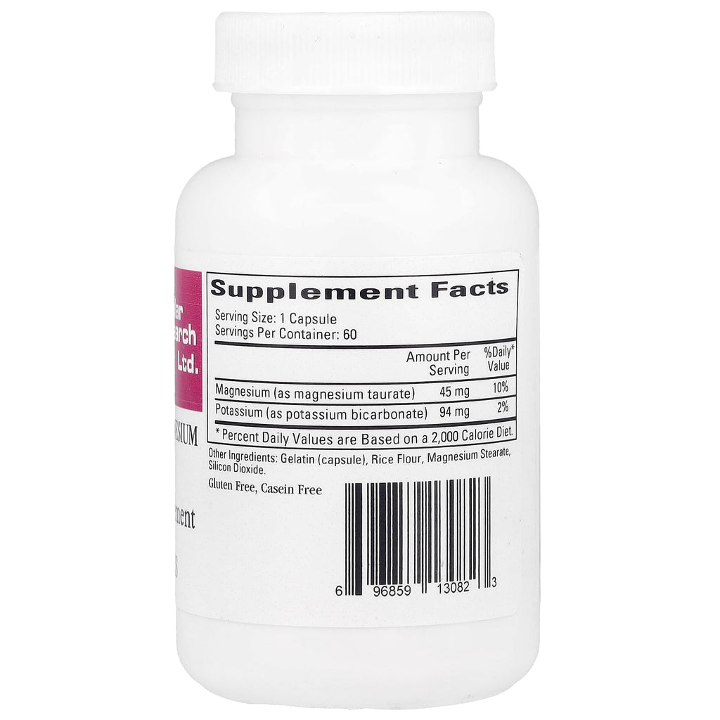 natural magnesium capsules for health