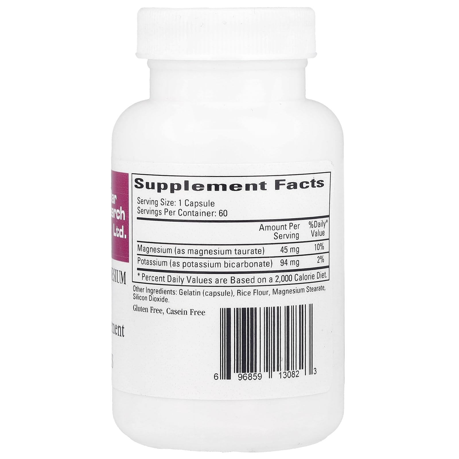natural magnesium capsules for health