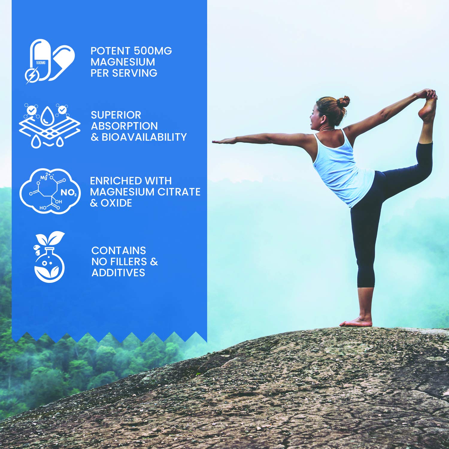 natural magnesium capsules for relaxation