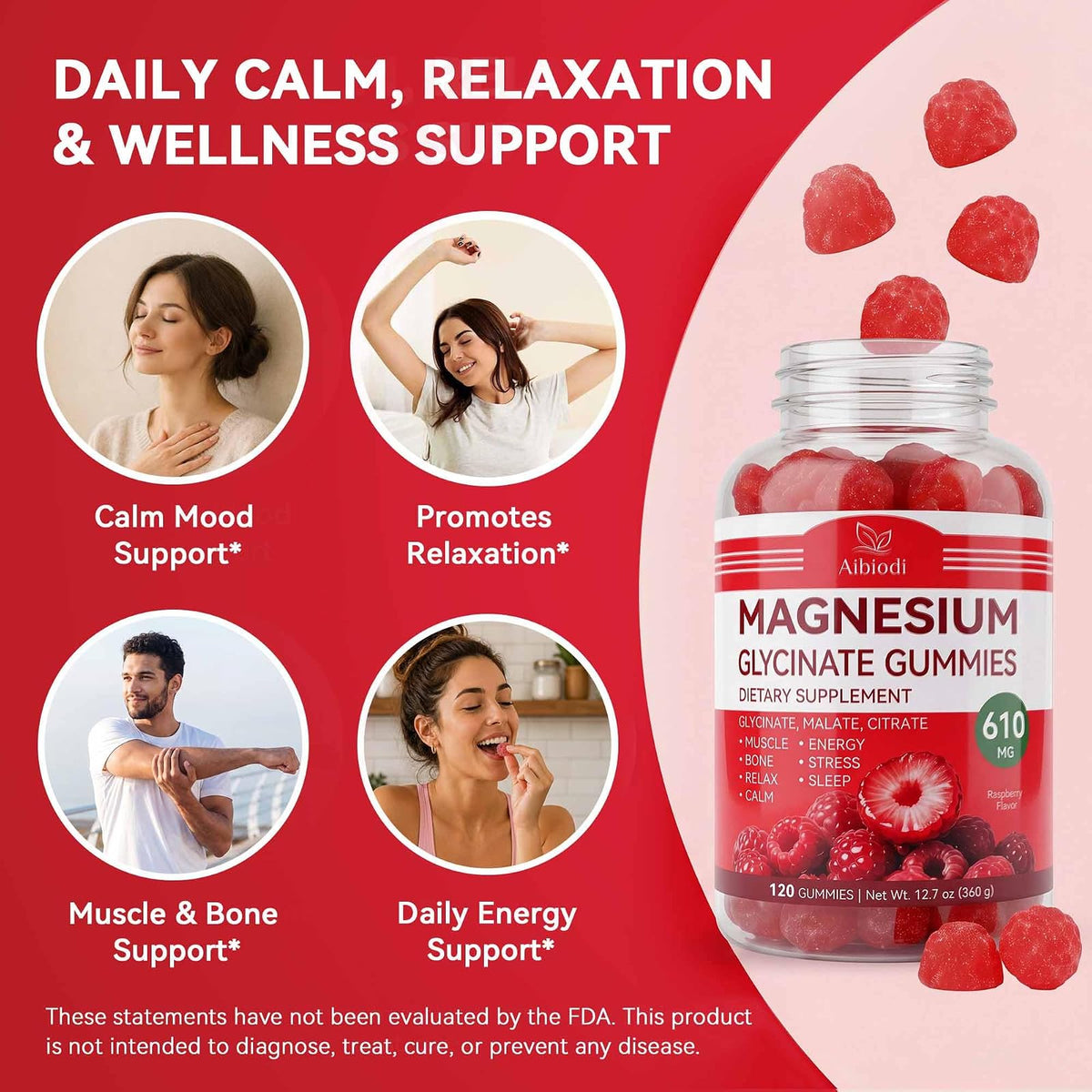 Natural magnesium chews for muscle recovery