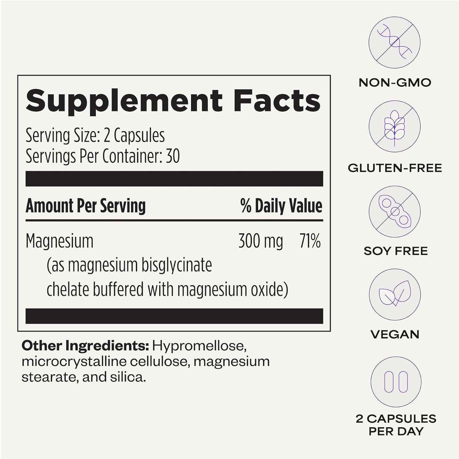 Natural magnesium citrate for digestive health