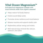 Natural magnesium citrate for energy support