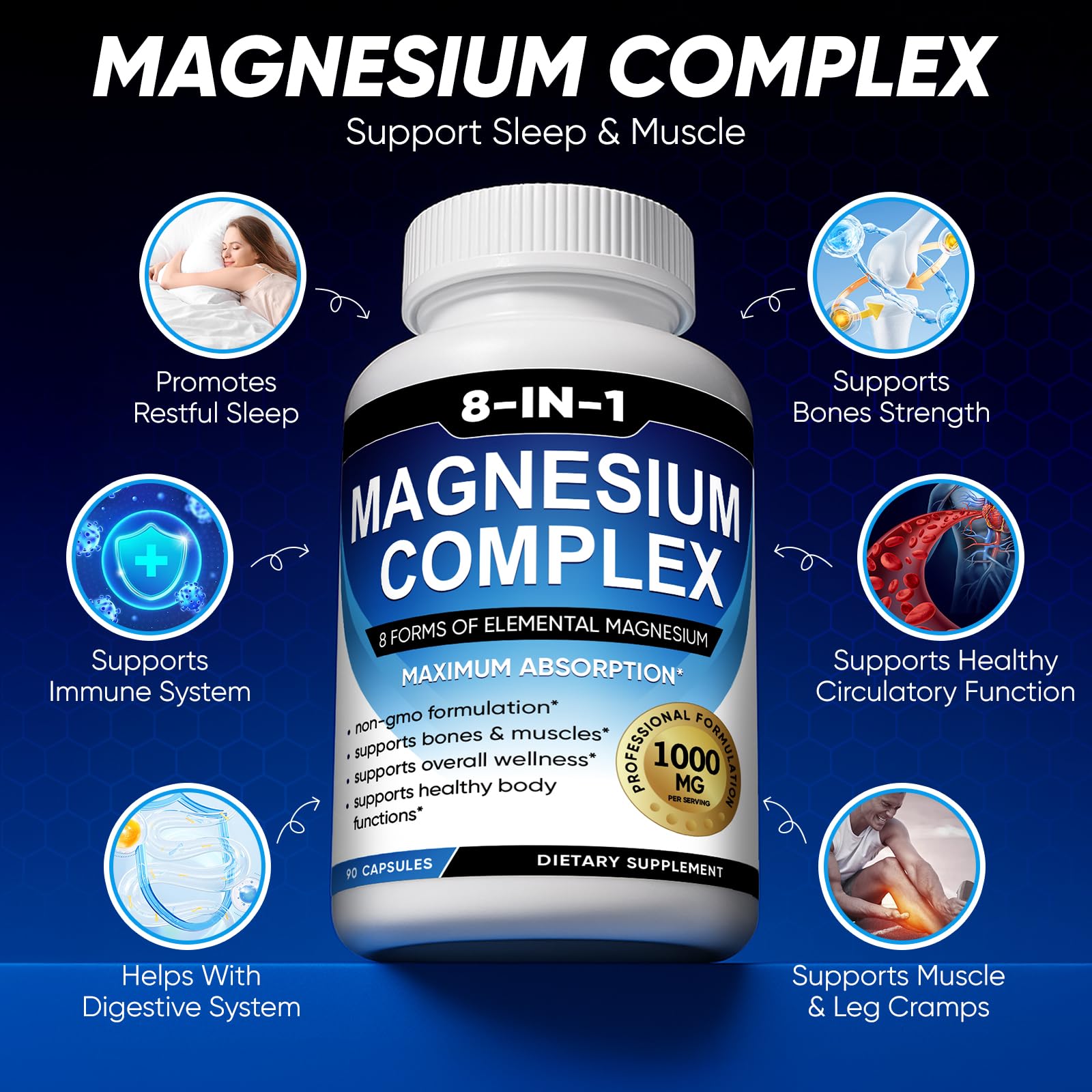 natural magnesium citrate for energy