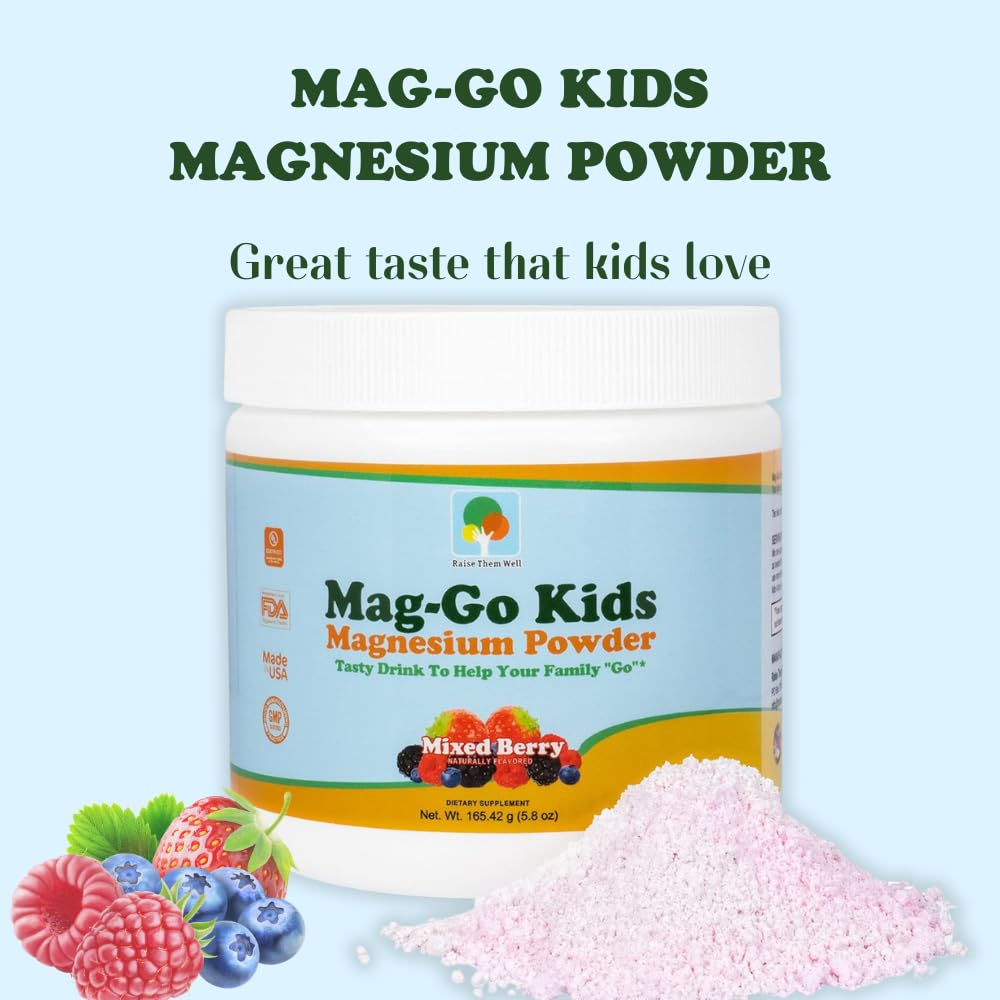 Natural magnesium citrate for kids