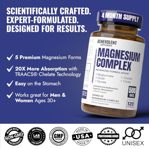 Natural magnesium citrate for muscle health