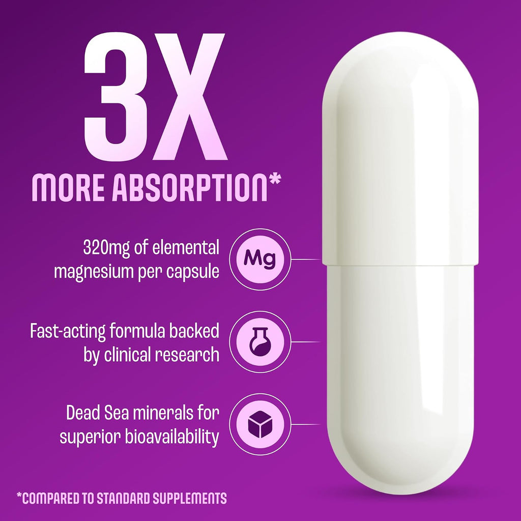 Natural magnesium citrate for muscle support