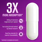 Natural magnesium citrate for muscle support